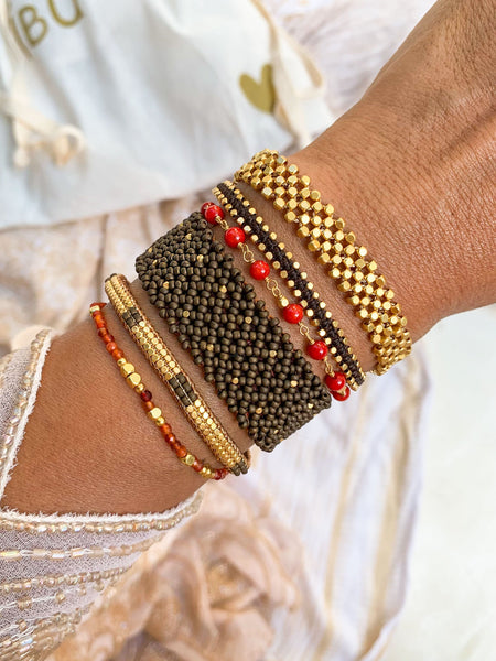 Peggy Max Bracelet — Delicate Gold-Plated Bracelet | IBU Jewels